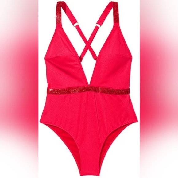 Victoria Secret Strawberry Bathing Suit